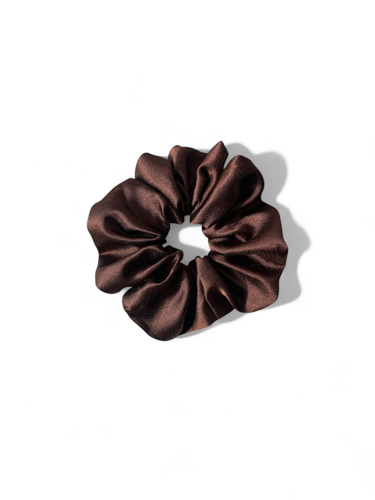 Expresso satin scrunchie – VAIGA